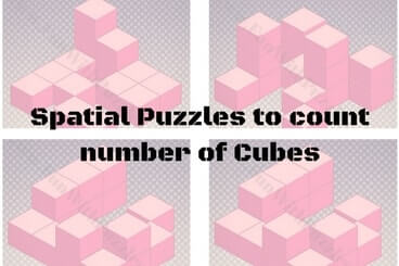 Spatial Intelligence Challenge: Count the Cubes Puzzles
