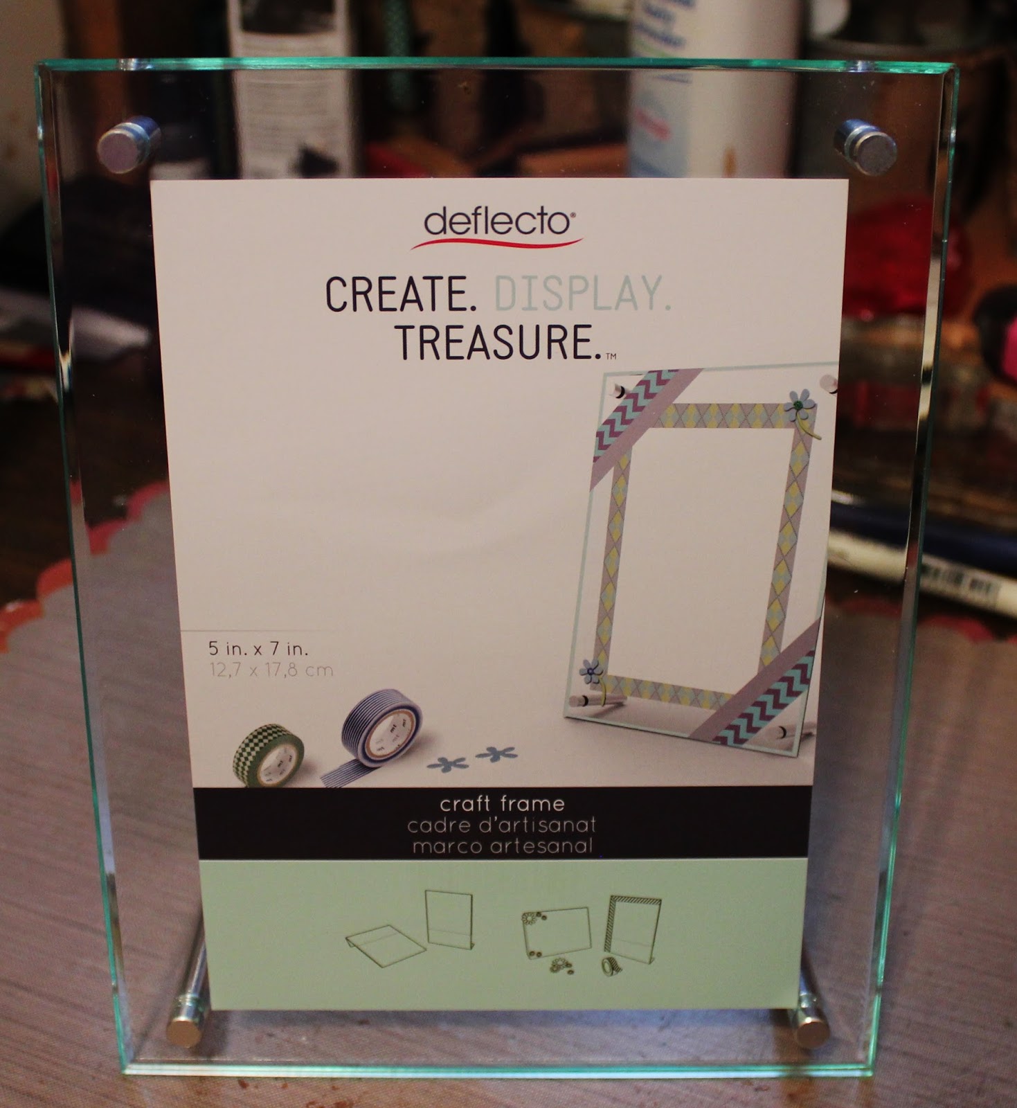 Pam Bray Designs: A Girl with Flair: Evidence Frame with Deflecto and ...