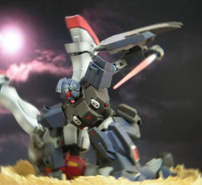 HGUC 1/144 Blue Destiny Unit 1 and GM Diorama