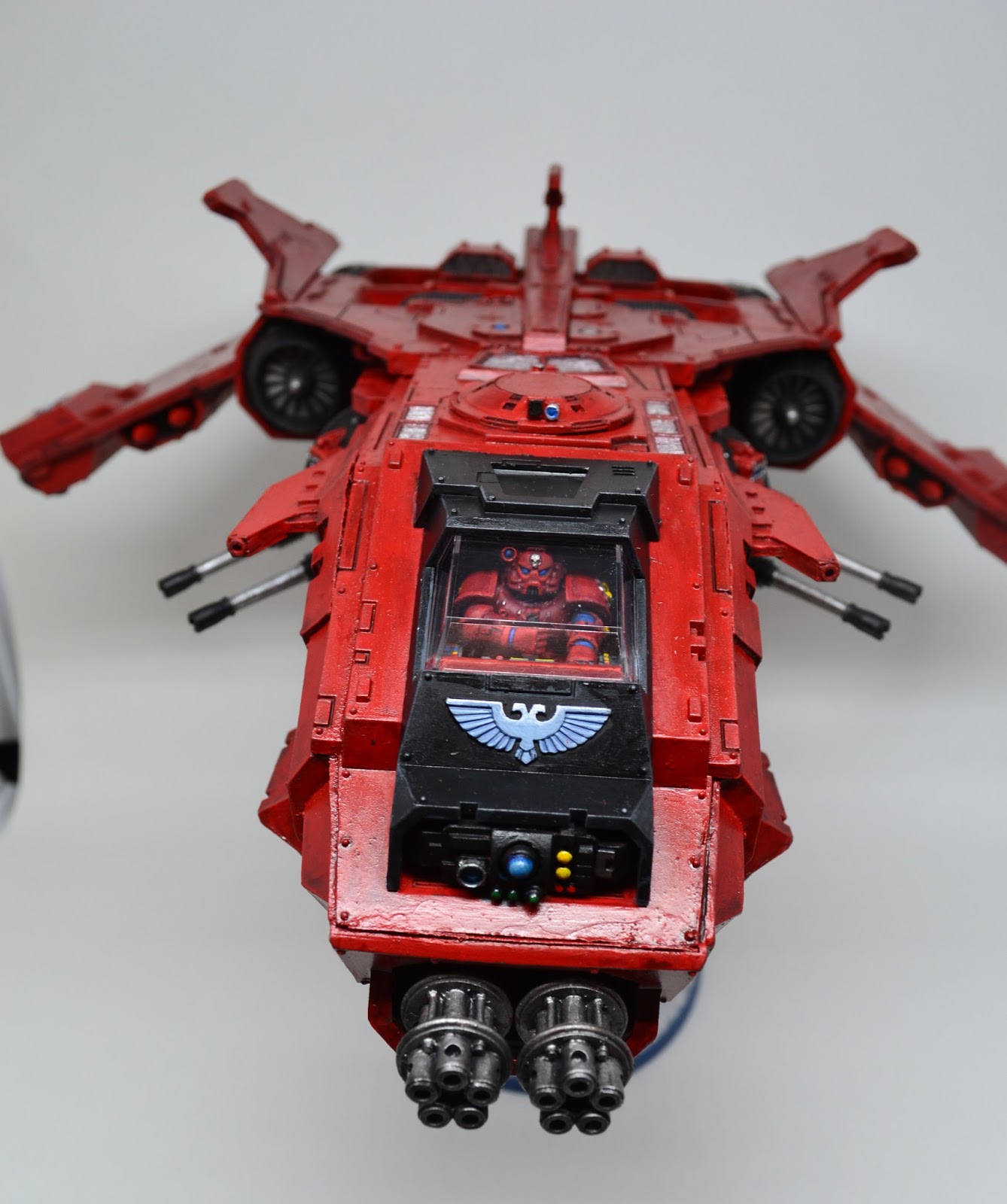 Sepulchre of Heroes: Showcase: Blood Angels Fire Raptor (with Freehand ...