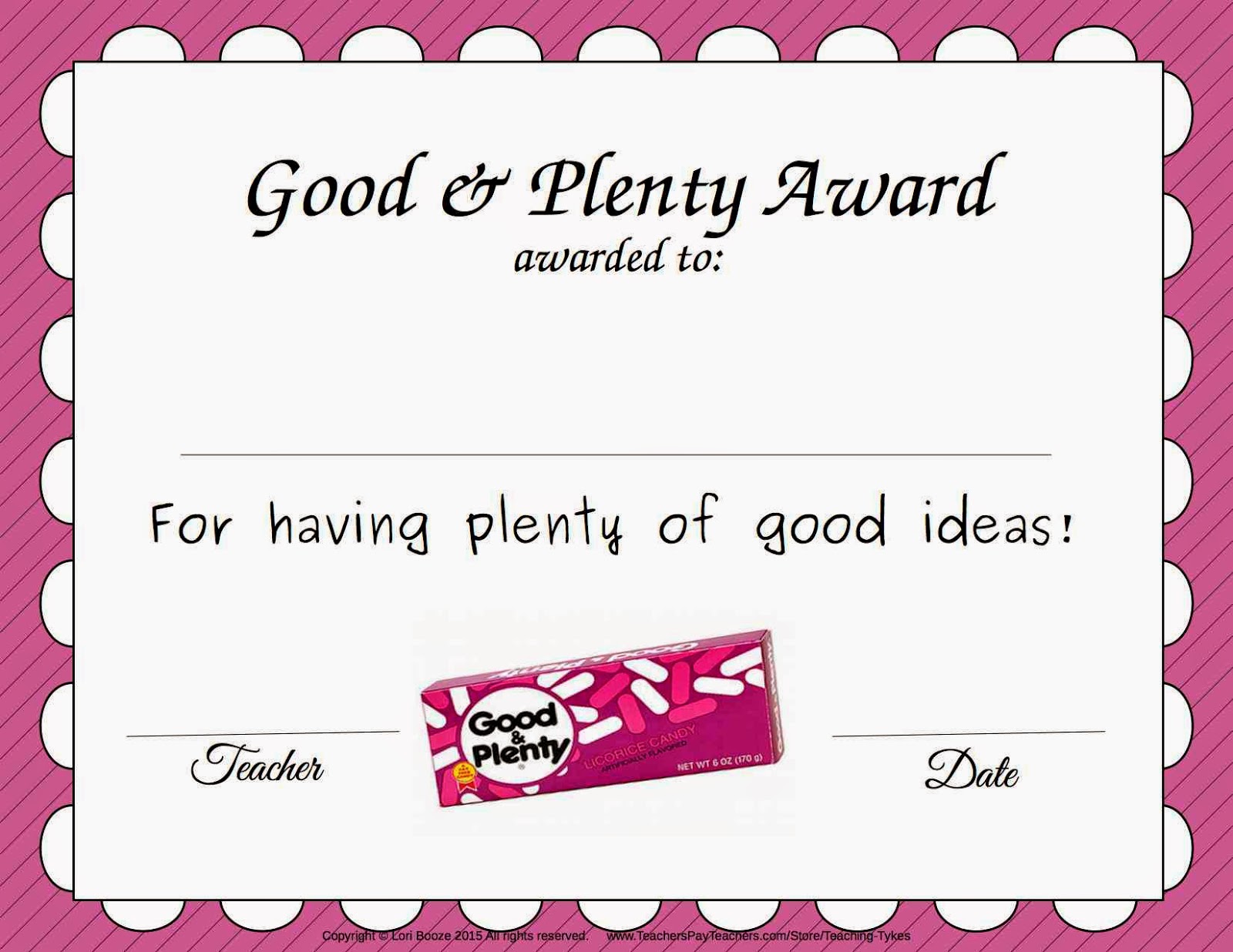 Teacher Tam's Educational Adventures: End of the Year Awards FREEBIE!