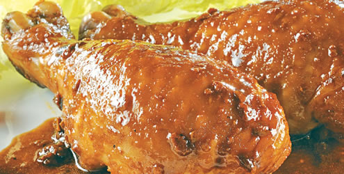 Coxa de frango assada ~ Empório do Chef