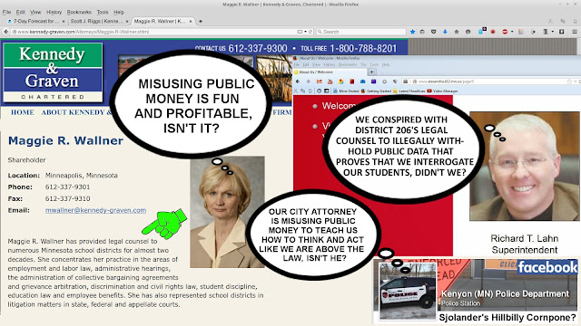 Lion News: Kenyon Police Chief Lee "Kenyon's Asshole Cop" Sjolander ...