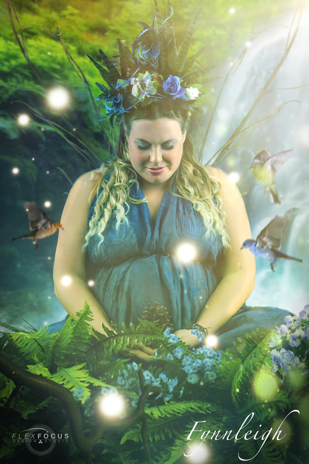 Cosplay Composites: "New Birth" Maternity Shoot