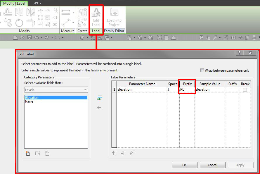 Revit Link: Revit Level Heads