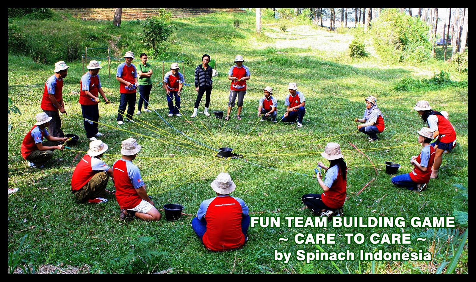 OUTBOUND ACTIVITY " FUN TEAM BUILDING GAME" OF GRAND SPINACH | Grand ...