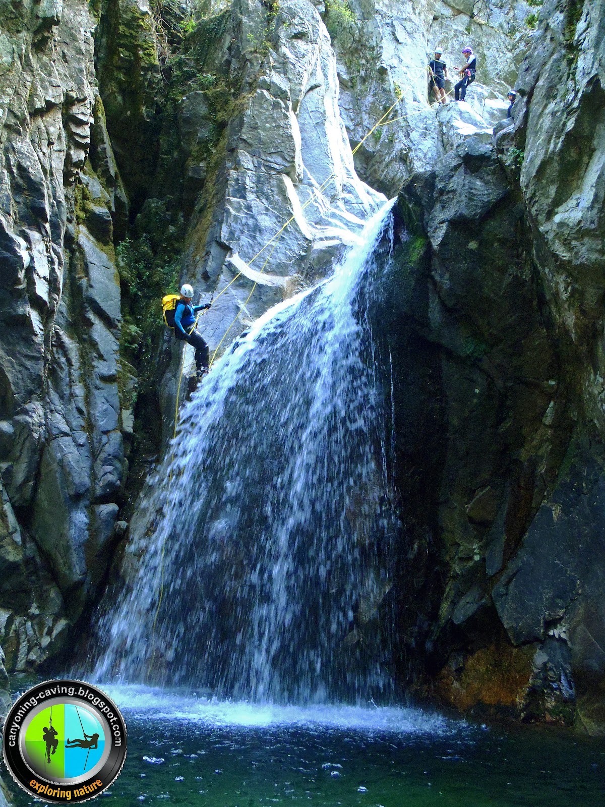 Canyoning - Caving: Fonias canyon, Samothrace, Greece