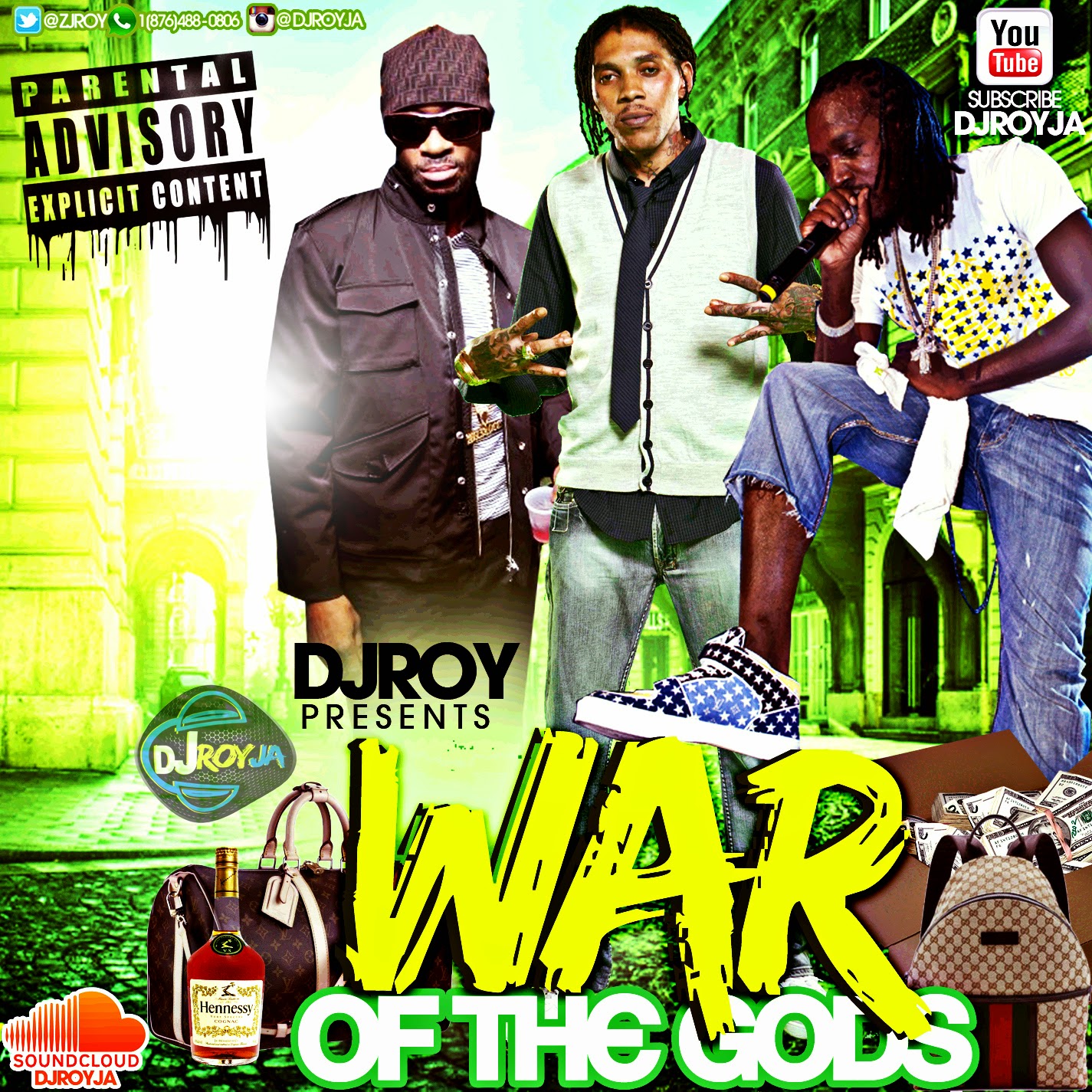DJ ROY - WAR OF THE GODS | REGGAETAPESHOP