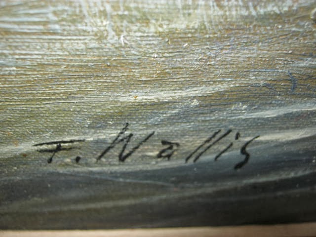 Funk & Gruven A-Z: ORIGINAL SEASCAPE PAINTING by FRANK WALLIS