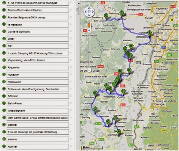 Balades en camping car