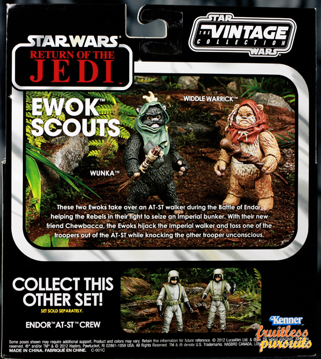 Fruitless Pursuits: Review: Ewok Overload! Hasbro's Exclusive Ewok ...