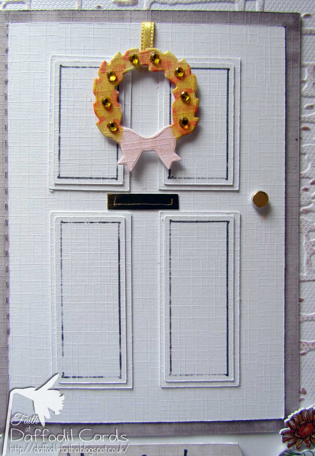 Daffodil Cards: New Home door