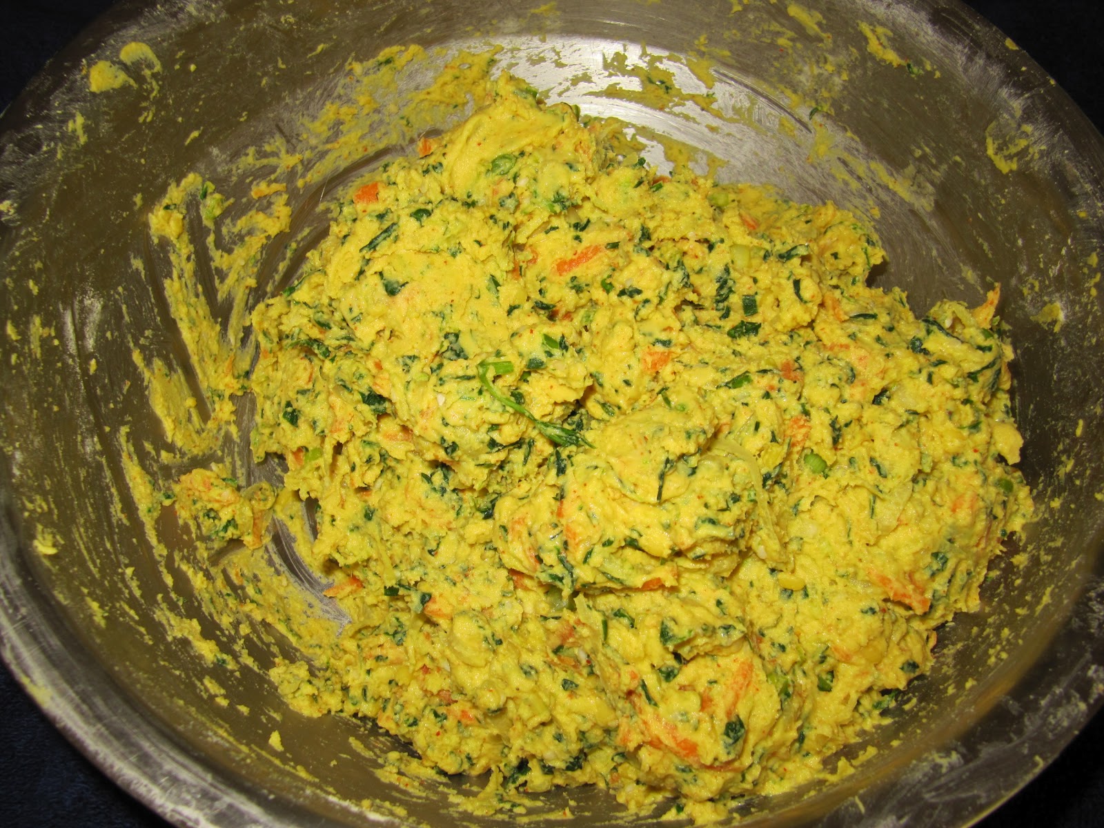 Indian Khana, Made Easy: Karapappalu - Crispy Rice and Vegetable Patties