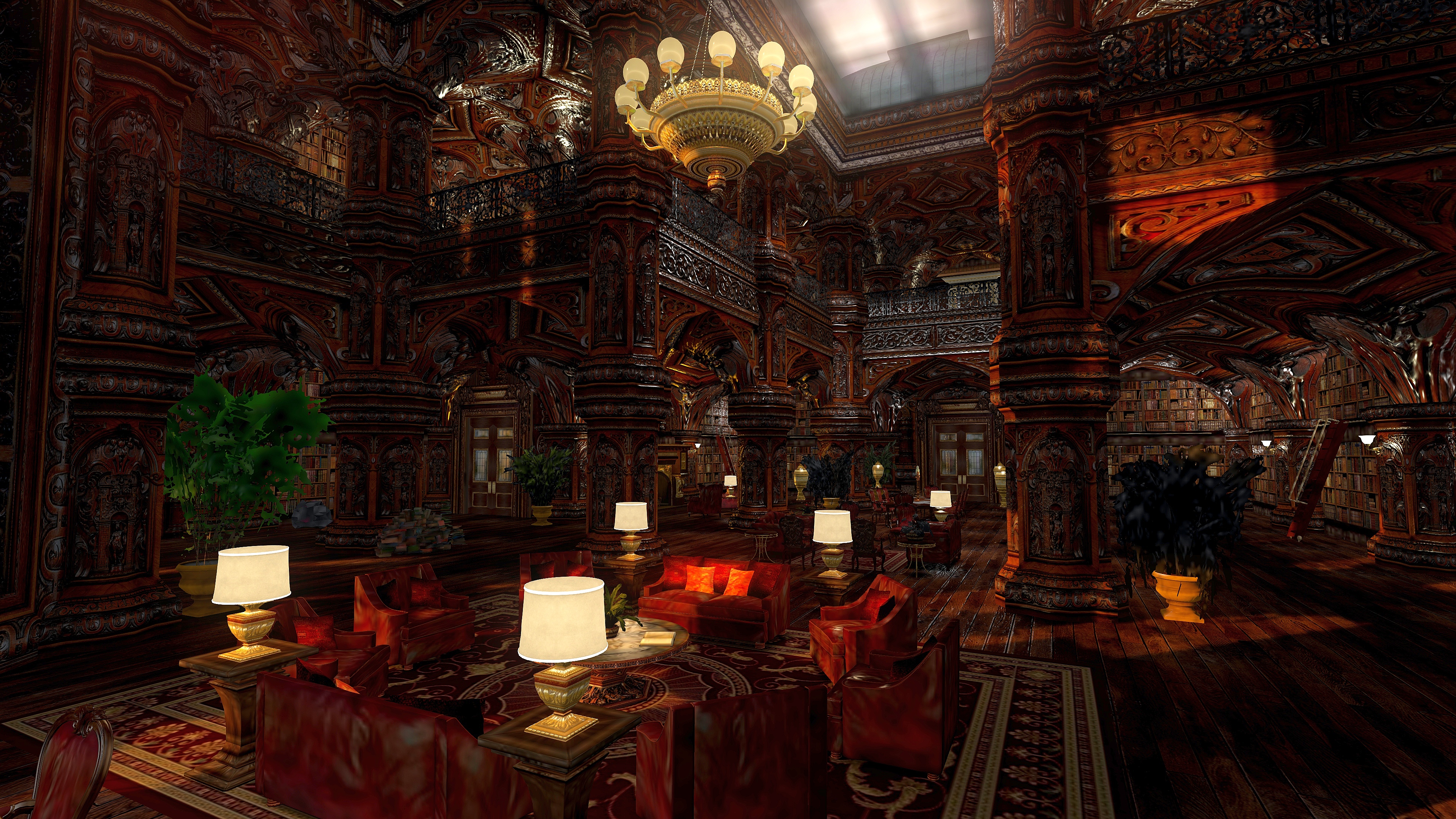 Echt Virtuell: Ein paar Fotos vom Angel Manor Estate