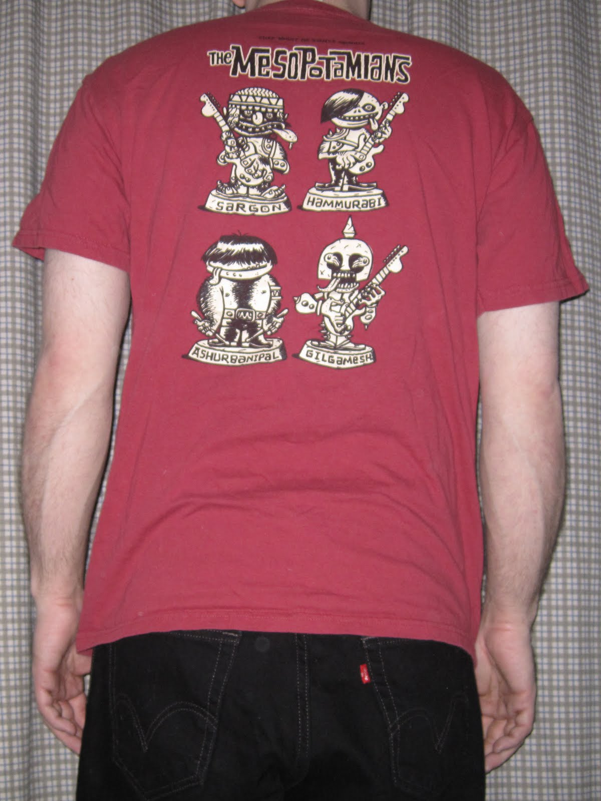 A TMBG FAN BLOG: TMBG Shirt #34: The Mesopotamians