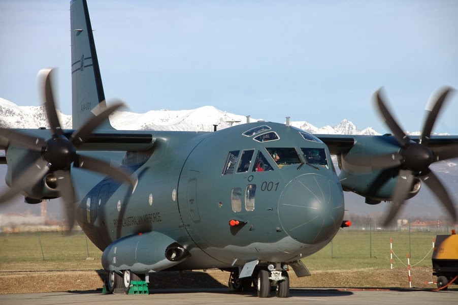Pacific Sentinel: AUS: First RAAF C-27J Spartan arrives in Australia