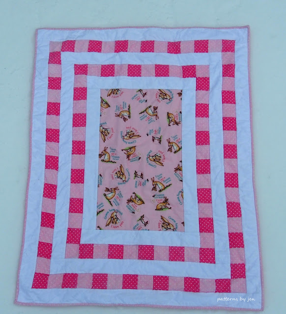 Patterns By Jen: The Border Quilt Baby