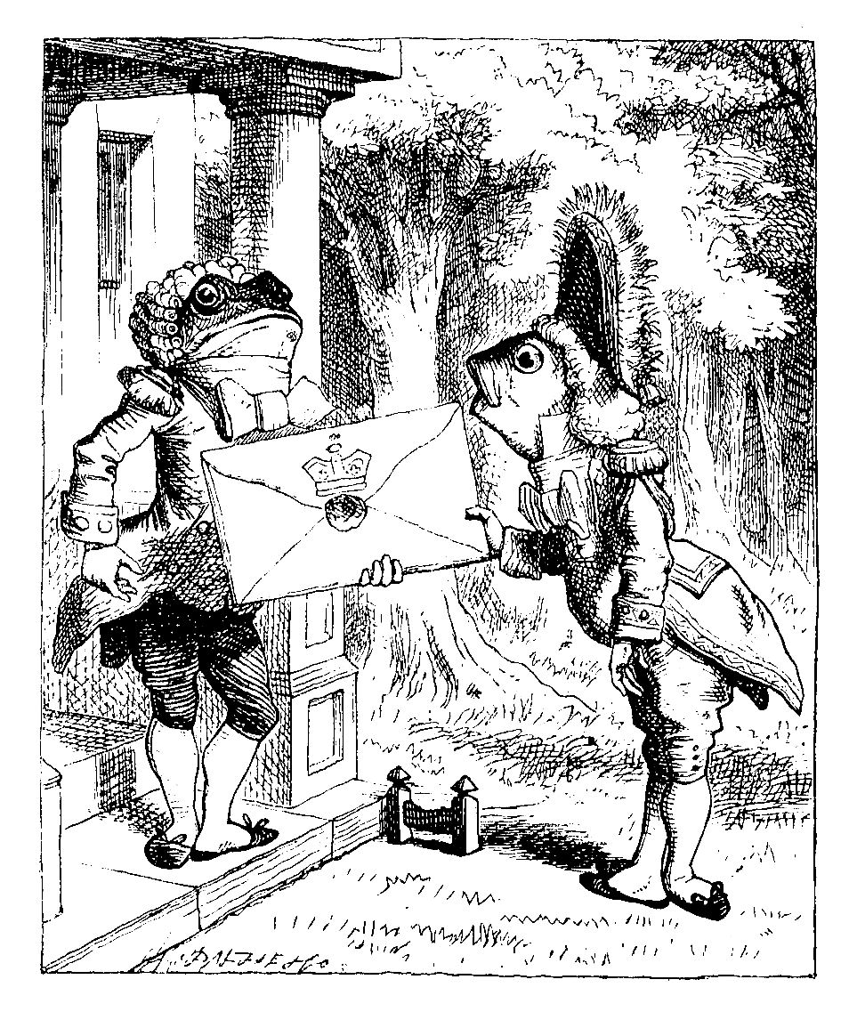 Digital Stamp Design: Alice in Wonderland Digital Stamp: Fish Footman ...