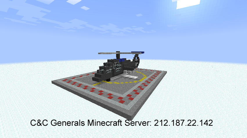 USA Comanche (C&C Generals) ~ Military Minecraft Website