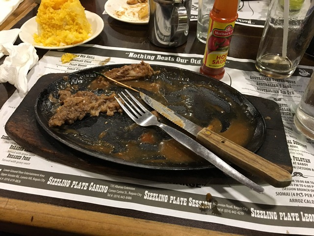 ERICJAZ FOODIES: SIZZLING PLATE BAGUIO CITY