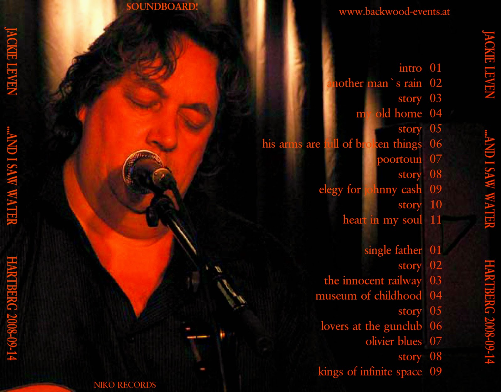 NIKO RECORDS: Jackie Leven & Michael Cosgrave - Hartberg, Austria 2008 ...