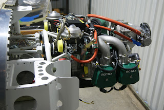 DOG Aviation John's RV-12 Blog: Rotax 912 ULS Engine Mounting Completed!!!
