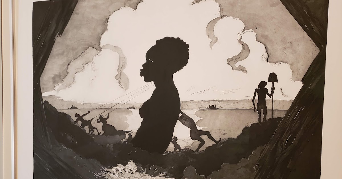 Etching by Kara Walker