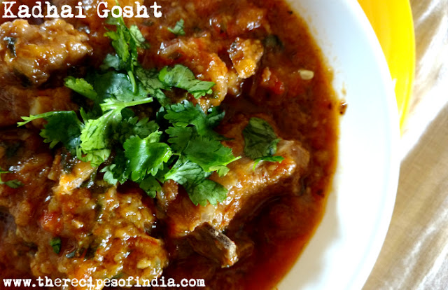 The Recipes of India: Kadhai Gosht | How to Make Mutton Kadhai