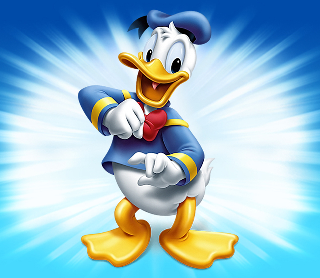 Donald when excited - donald face