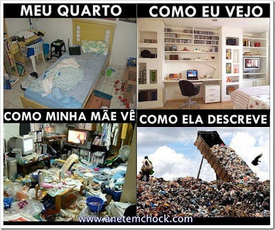 Devaneios Esporádicos: Da Serie Como eu vejo como realmente é: Meu Quarto