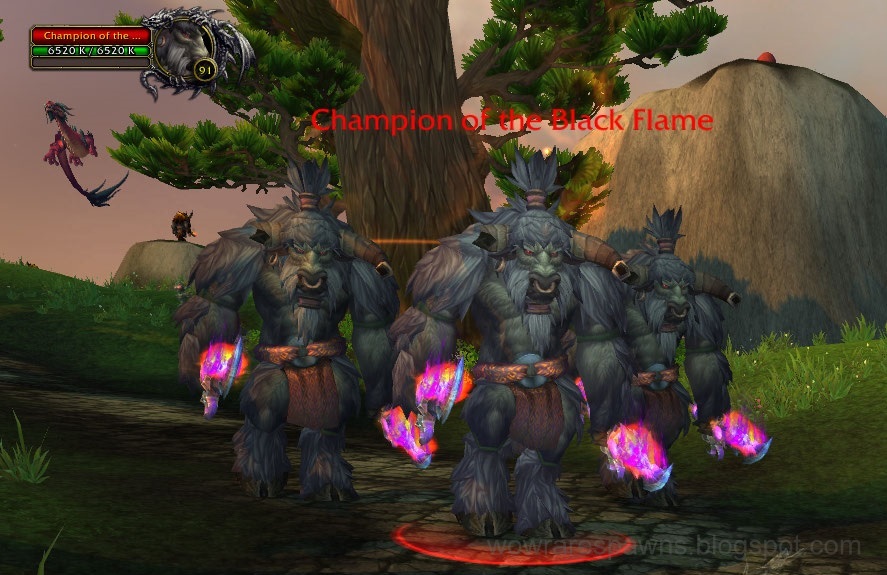 WoW Rare Spawns: Timeless Isle Rares (Timeless Champion)