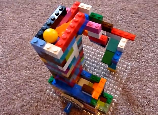 Free DIY Plans Marble Machine: Lego Marble Machine