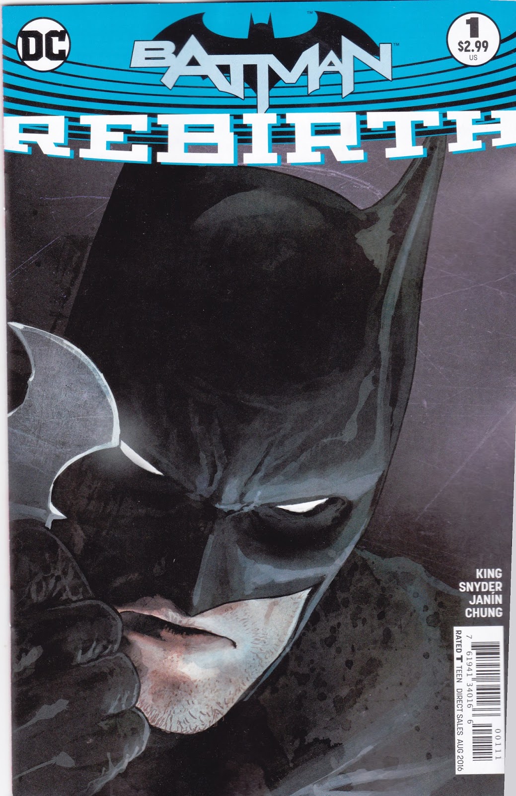 Let Your Geek Show: DC Batman Rebirth Heading to Second Printing Wonderland