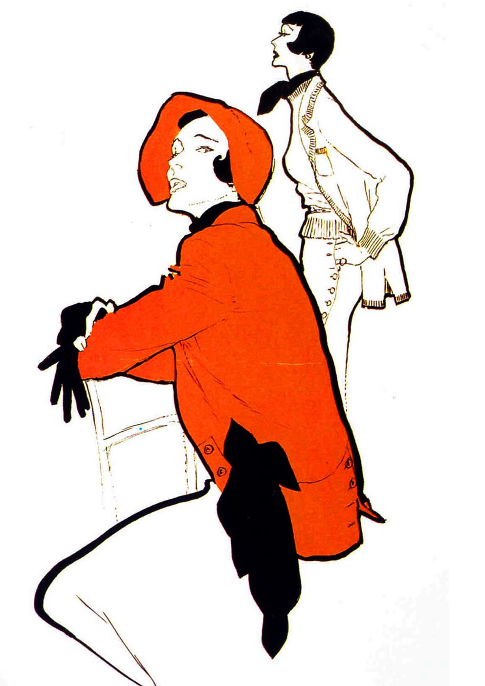 PASARELA FALSA: RENE GRUAU