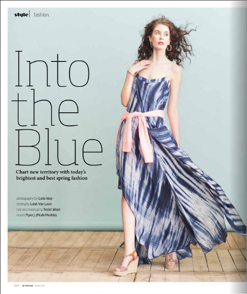 mode models blog: Piper in Avenue Calgary by Colin Way!