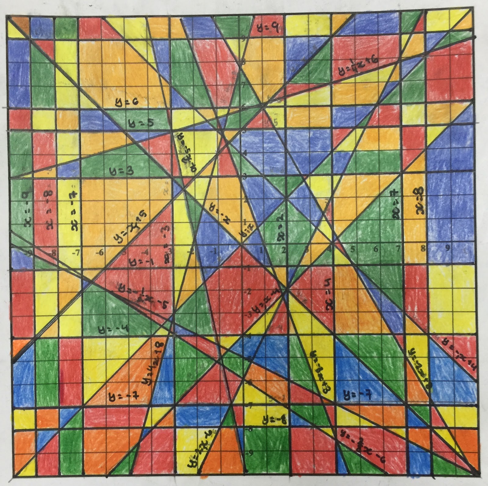Mathecine MATH PROJECT STAINED GLASS WINDOW mathecine-math-project-stained-glass-window