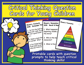 How to Teach Critical Thinking Skills to Young Children (Freebie!)