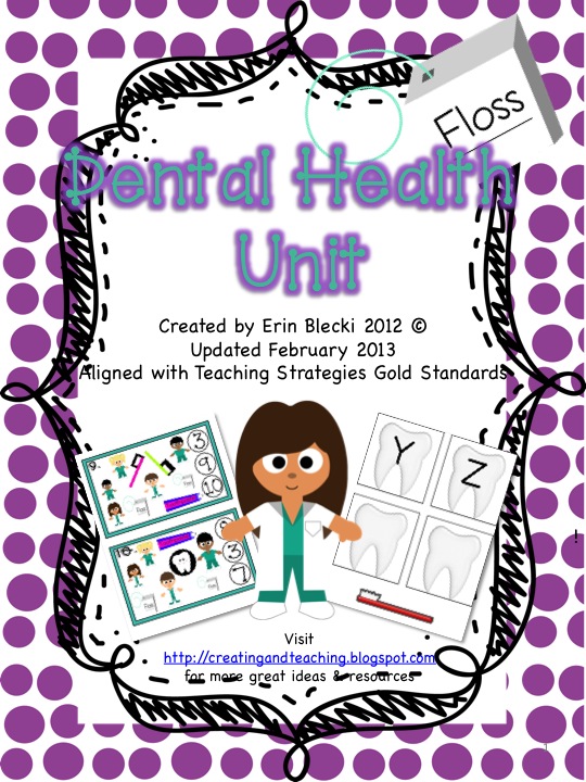 Dental Health Mini Unit-- UPDATED! | creating & teaching