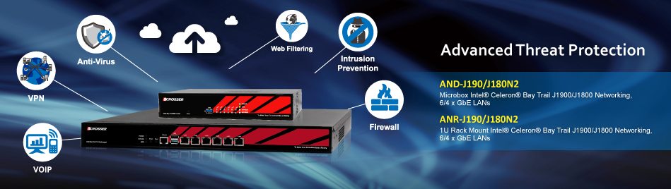 Embedded PC: Advanced Threat Protection! Network Appliance!