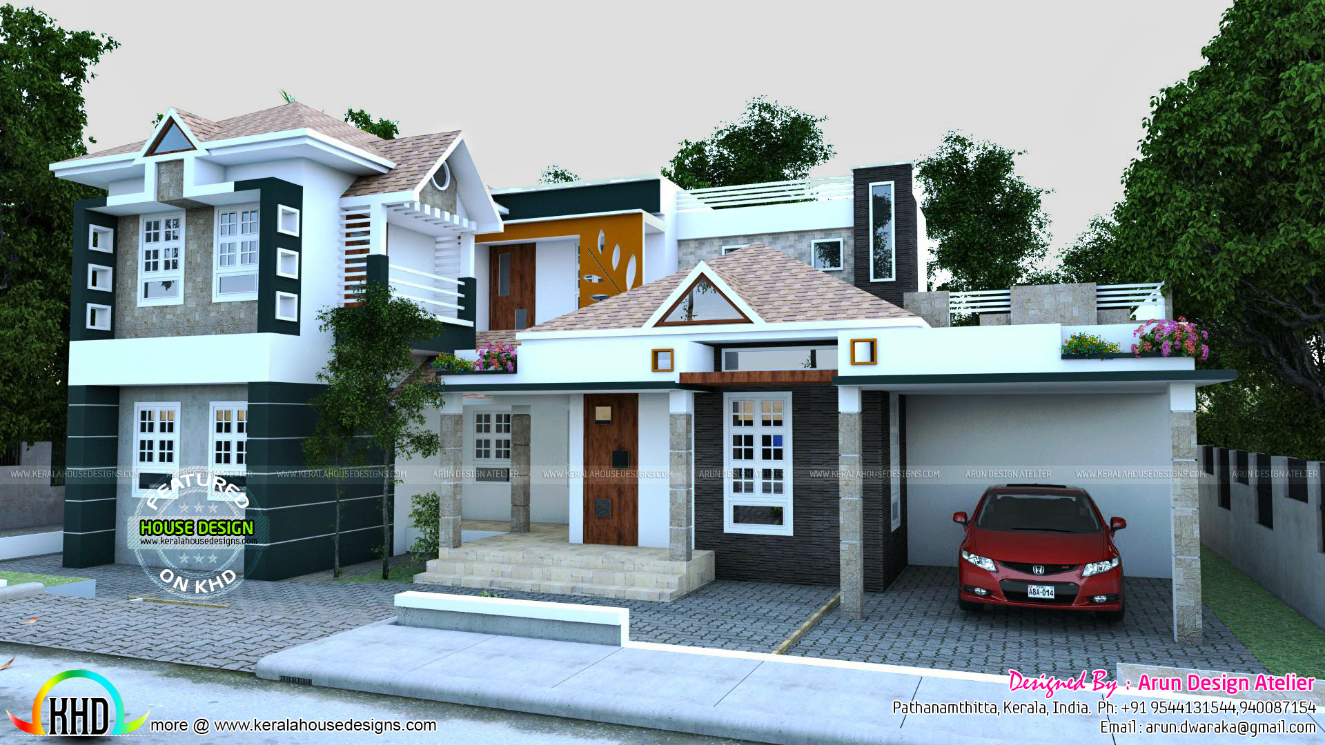 Beautiful Double storied modern house