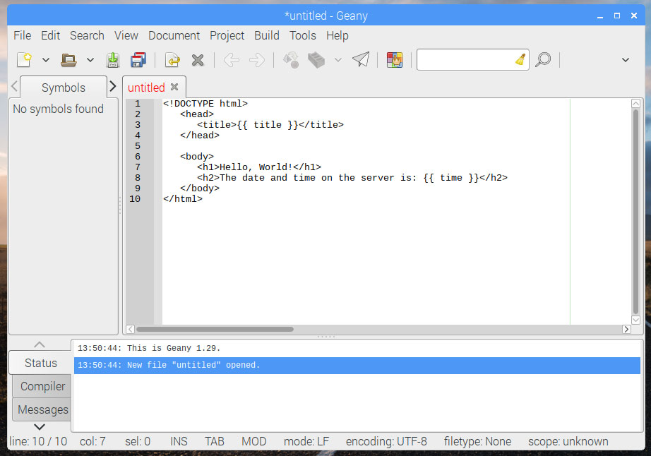 หุ่นยนต์ Raspberry Pi: การใช้งาน Flask ในการพัฒนา Web Application