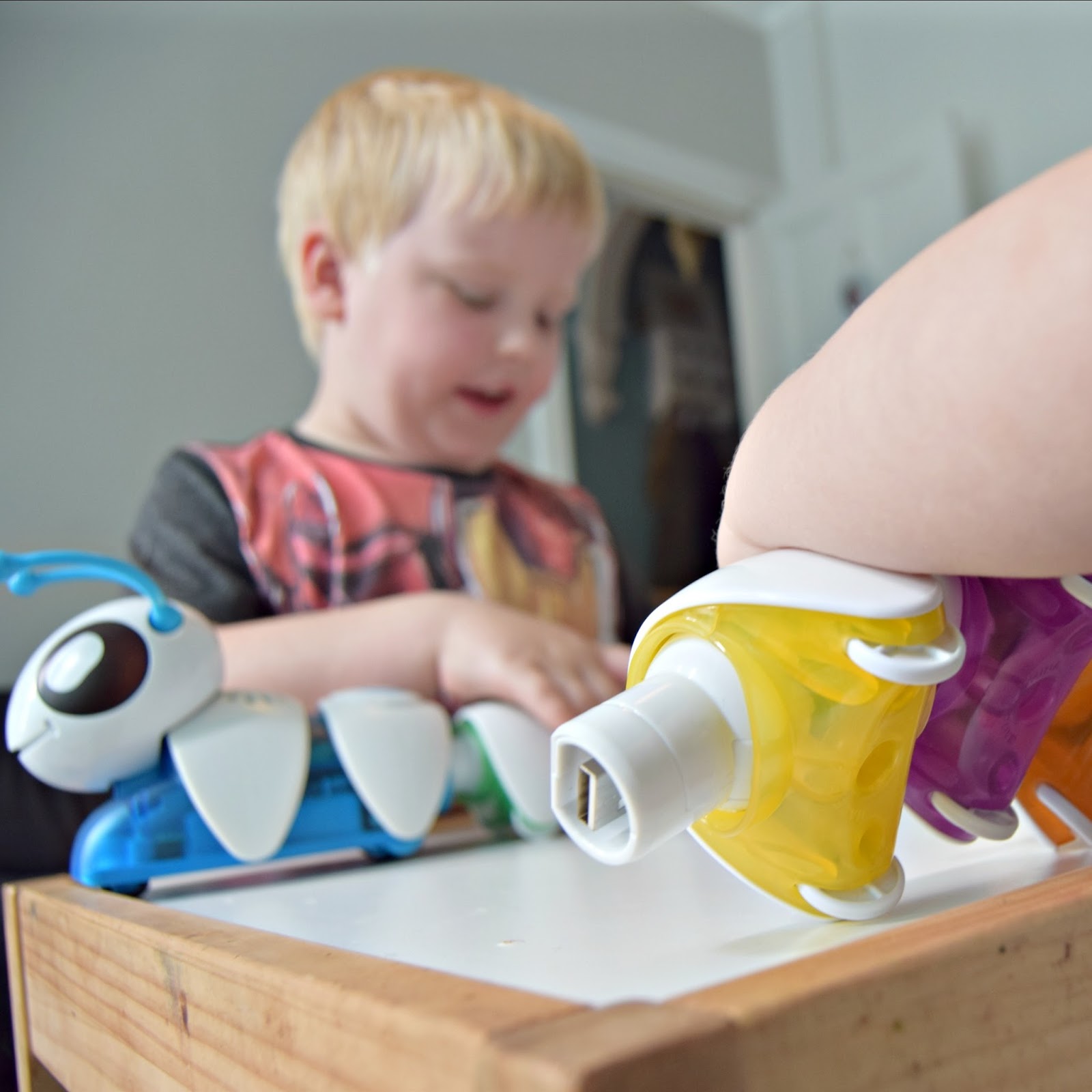Wafflemama.: Coding With Kids & The Fisher-Price Code-A-Pillar >> Review