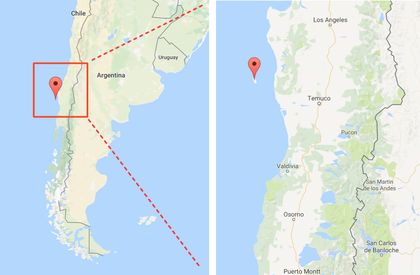 Curioseandando: Cosas curiosas de Chile: Isla Mocha (05/2016)