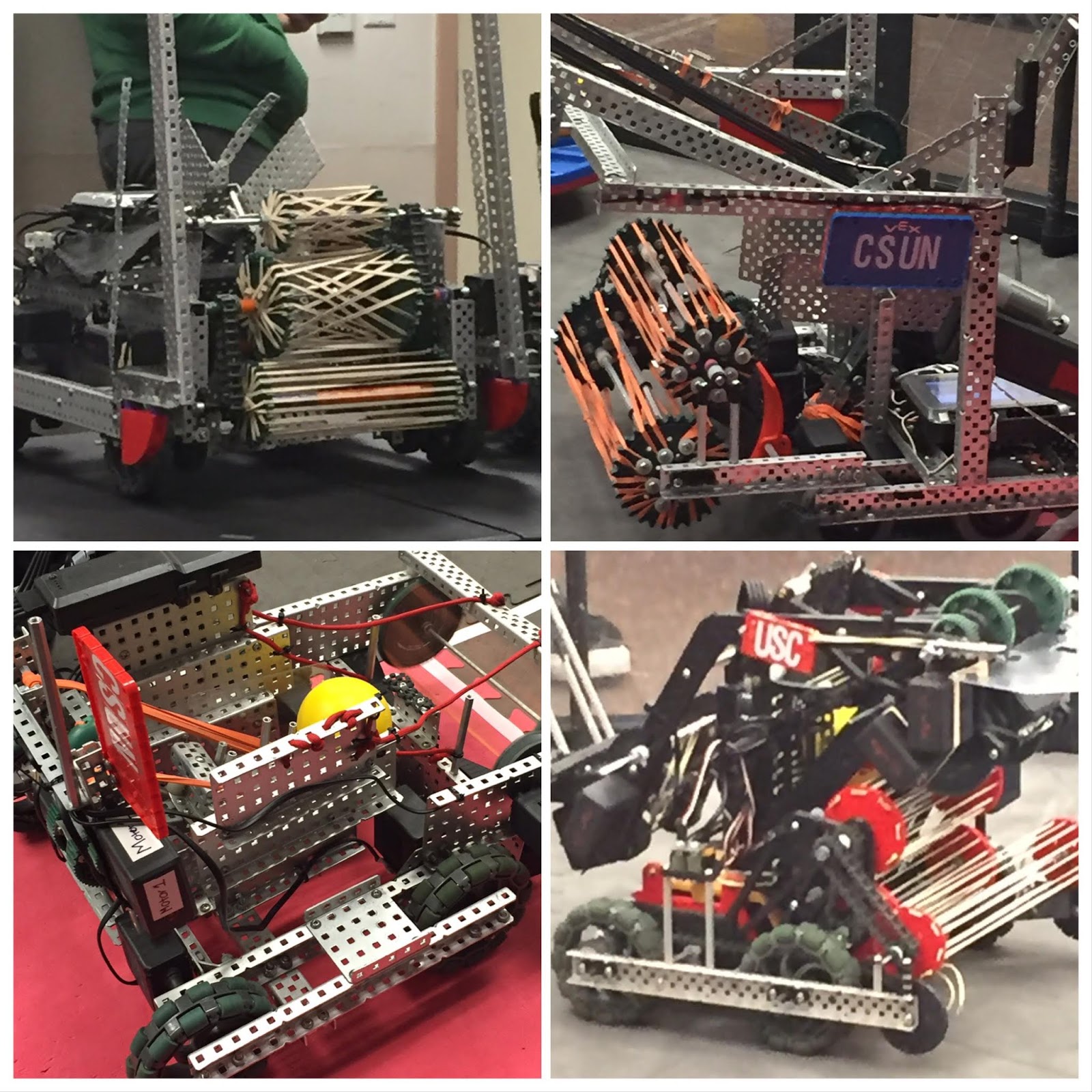 Design Engineering: CSUN, Mount Sac, Berkley and USC compete for VEX ...