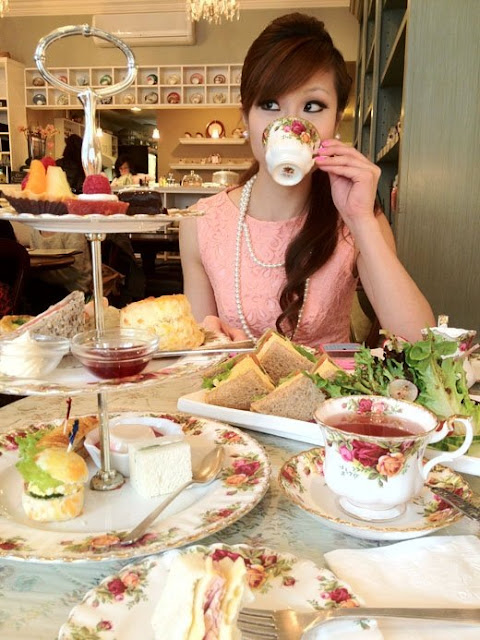 Fashion by the Season : High Tea at Adonia Tea house