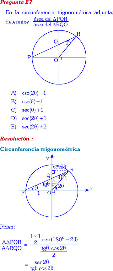 TRIGONOMETRÍA EJERCICIOS RESUELTOS PDF