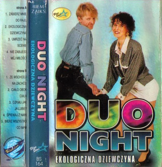 Disco polo na kasetach - Okładki: Duo Night - Ekologiczna dziewczyna
