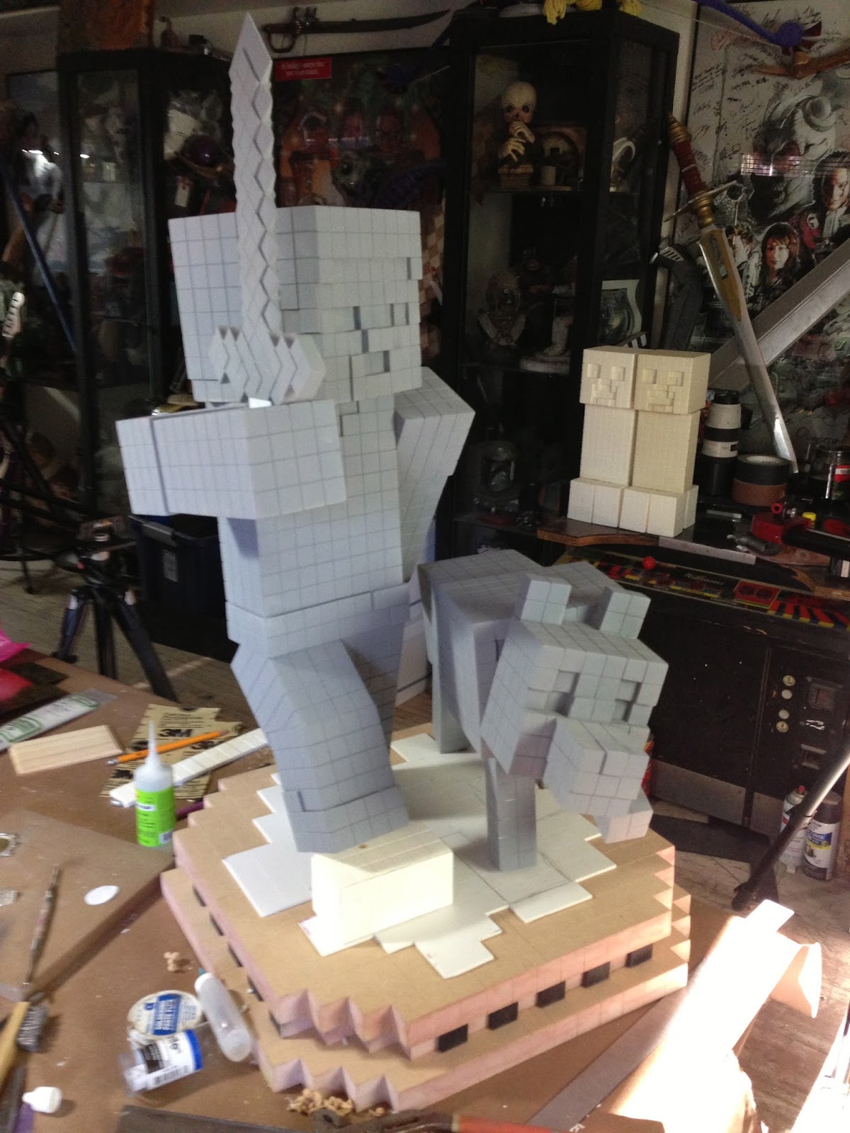 Greg Aronowitz: Minecraft Art Exhibit at the V&A Museum in London