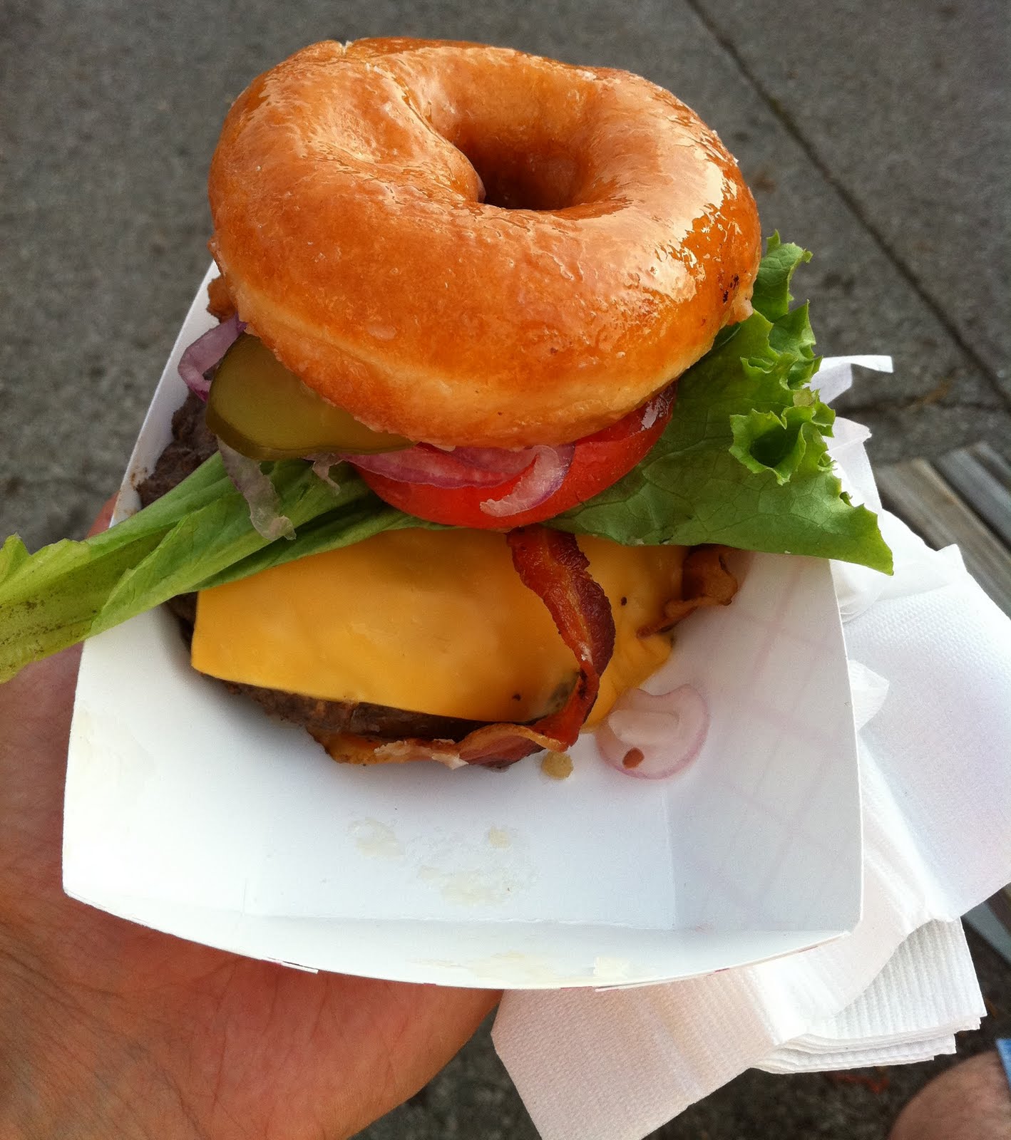 Adventures of a trapped 300 pound man: Ohio State Fair - 2011