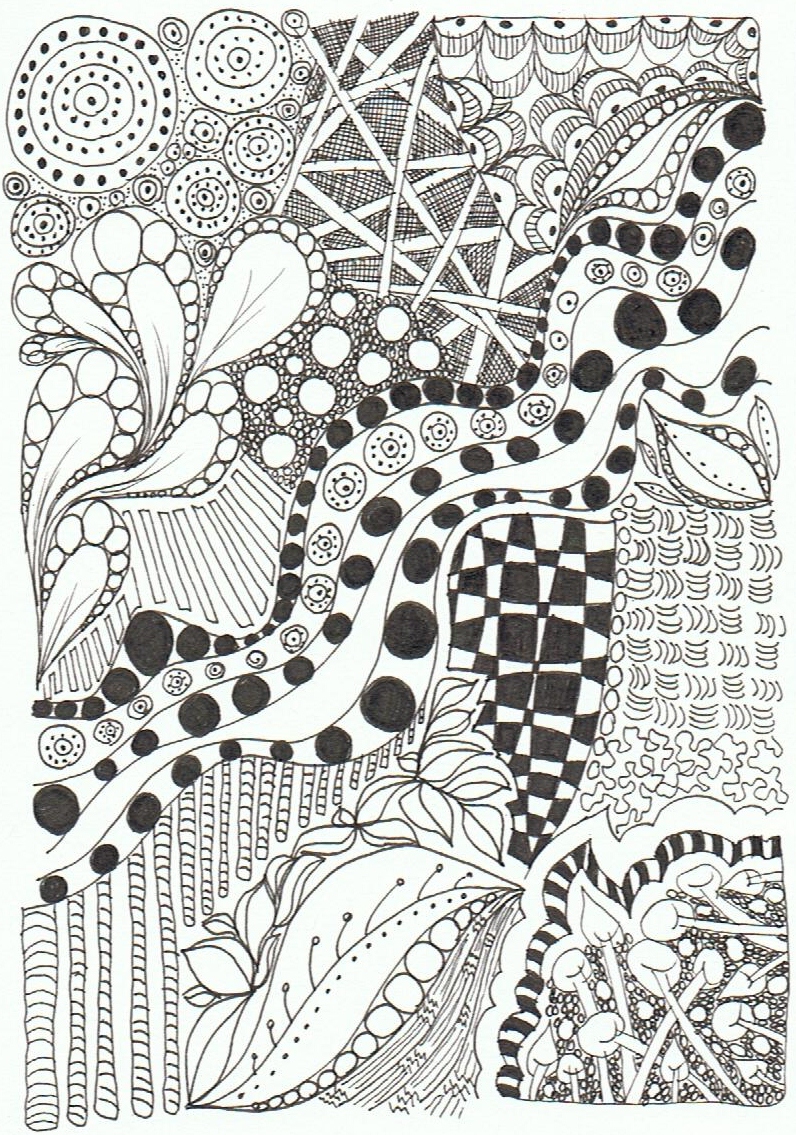 Tracey Hewitt Mixed Media Art: Zentangle Inspired Cards